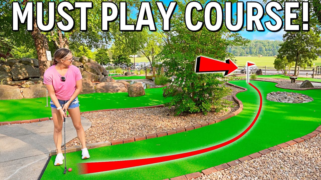We Found a CRAZY HUGE Mini Golf Course and it's AMAZING! - YouTube