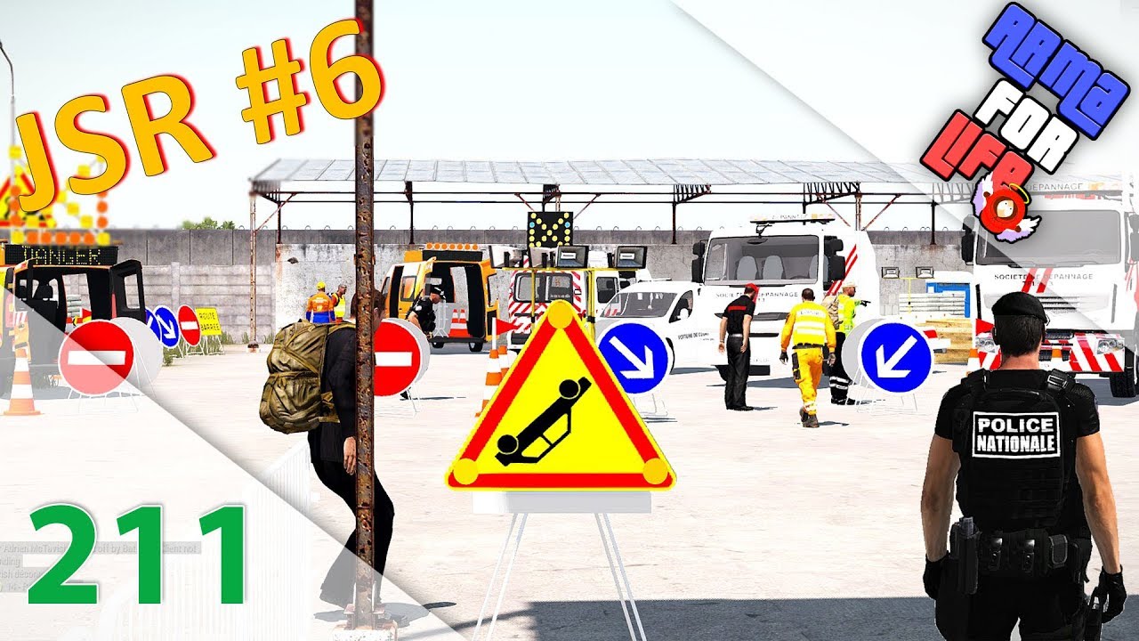 [Arma 3 Life] POLICE | Episode n°211 : JSR#6 : Tentative de vol du VPC ...