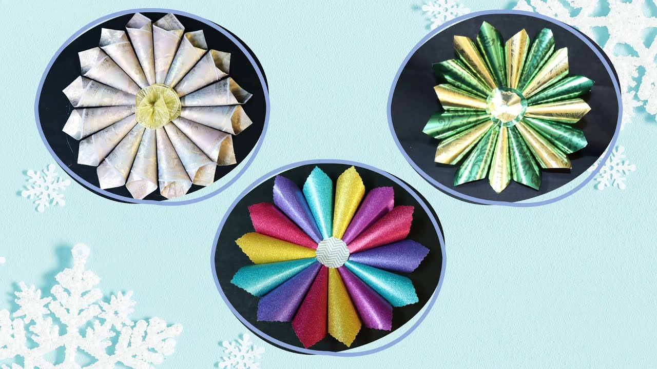 Cone Wreath Craft Tutorial - YouTube