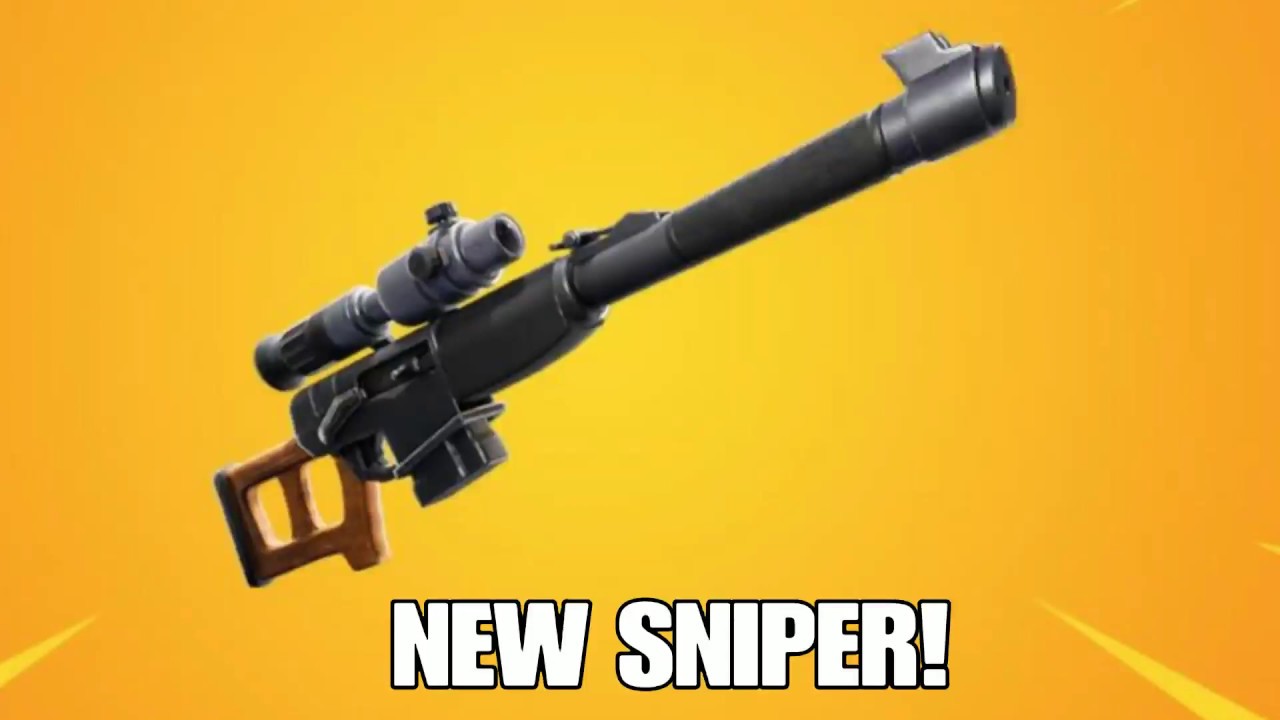 The NEW Automatic Sniper! (Fortnite) - YouTube