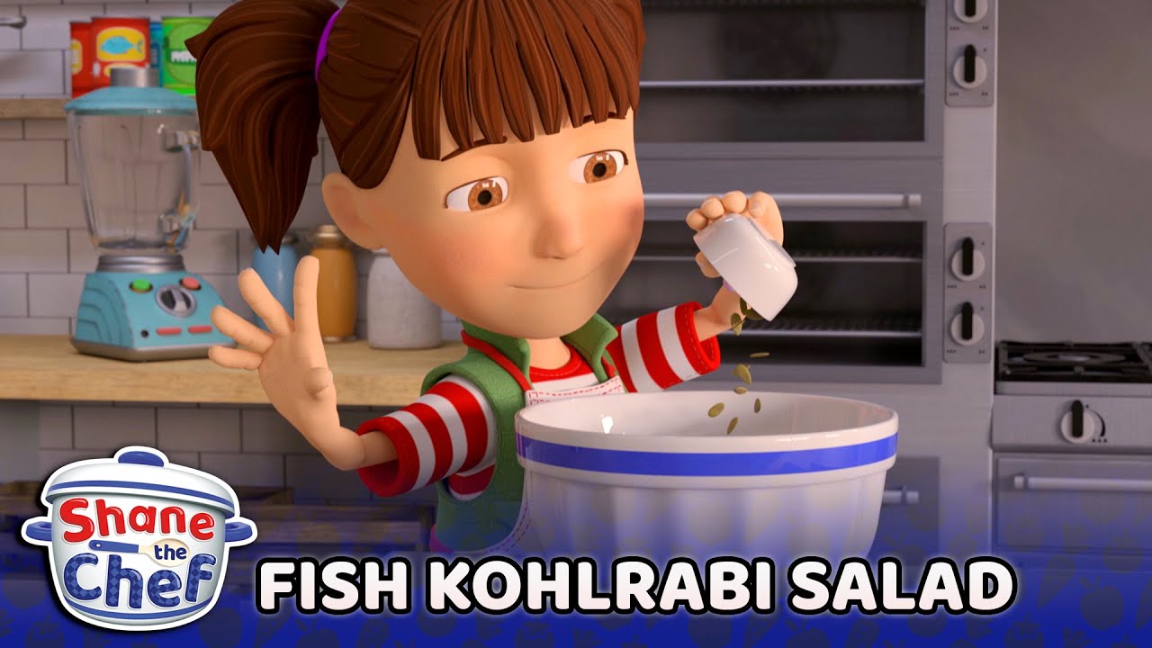 Shane the Chef - Fresh Fish on Kohlrabi Salad | Let's Get Cooking ...