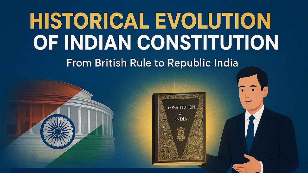 Historical Evolution of Indian Constitution | UPSC Polity | From 1773 ...