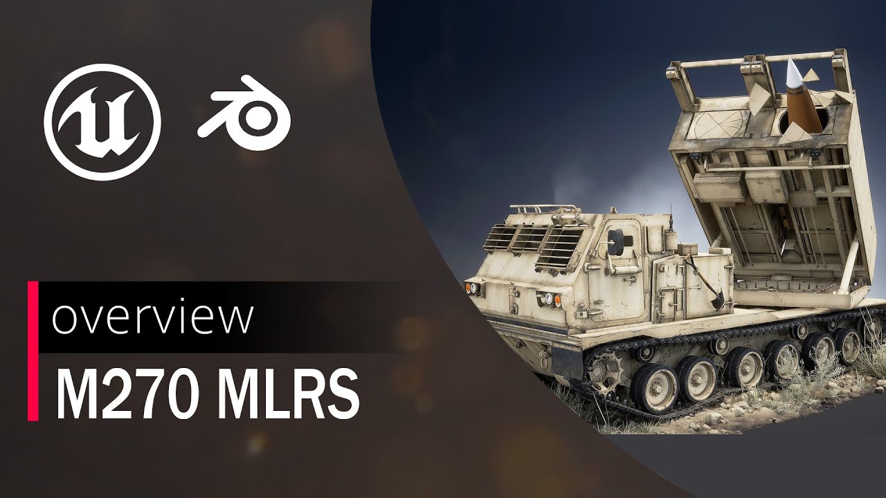 M270 MLRS 3D-Model Overview - YouTube