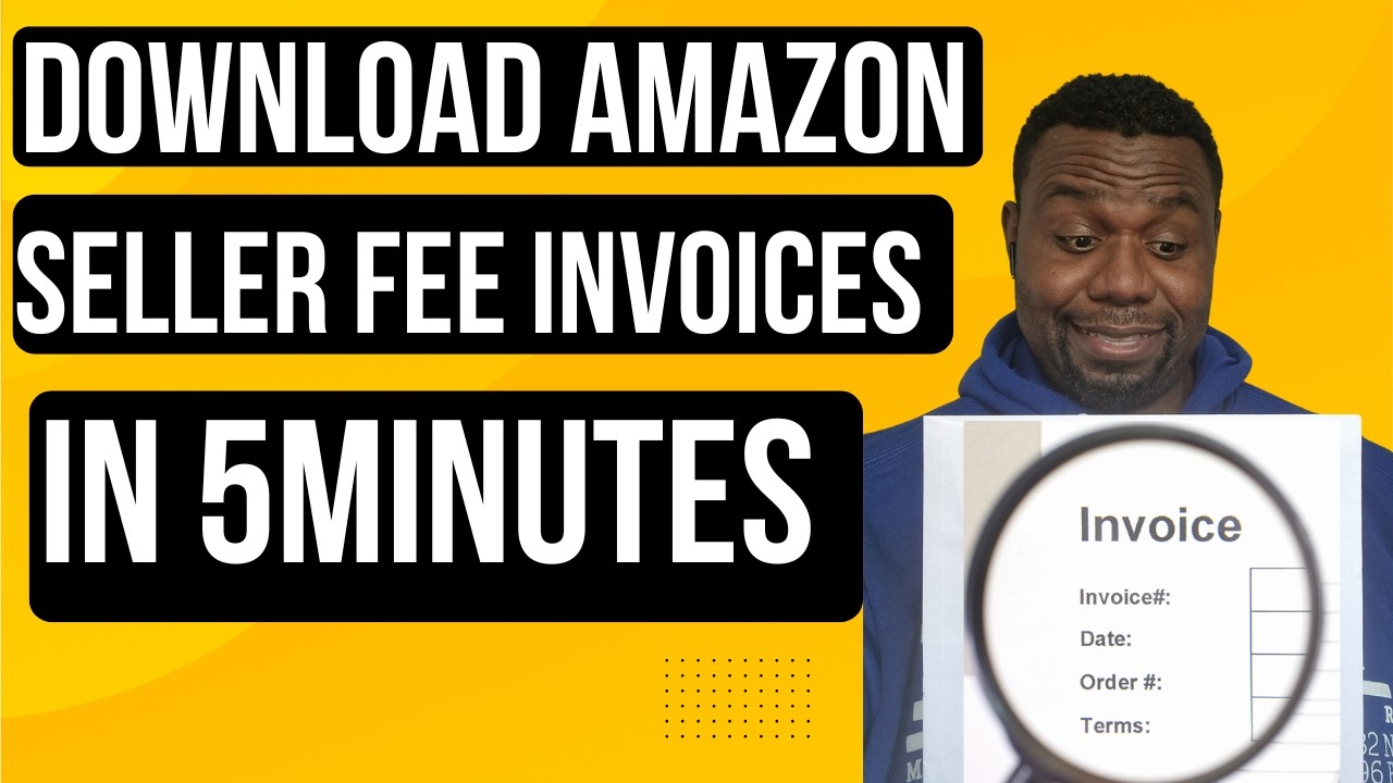 How to download invoice from amazon seller central | Where to find ...