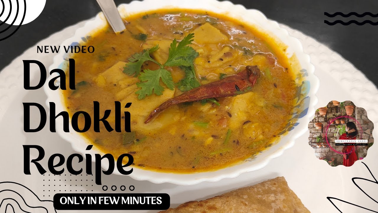 DAL DHOKLI RECIPE 🤤 II Authentic Yummy Dal Dhokli GUJARATI RECIPE II ...
