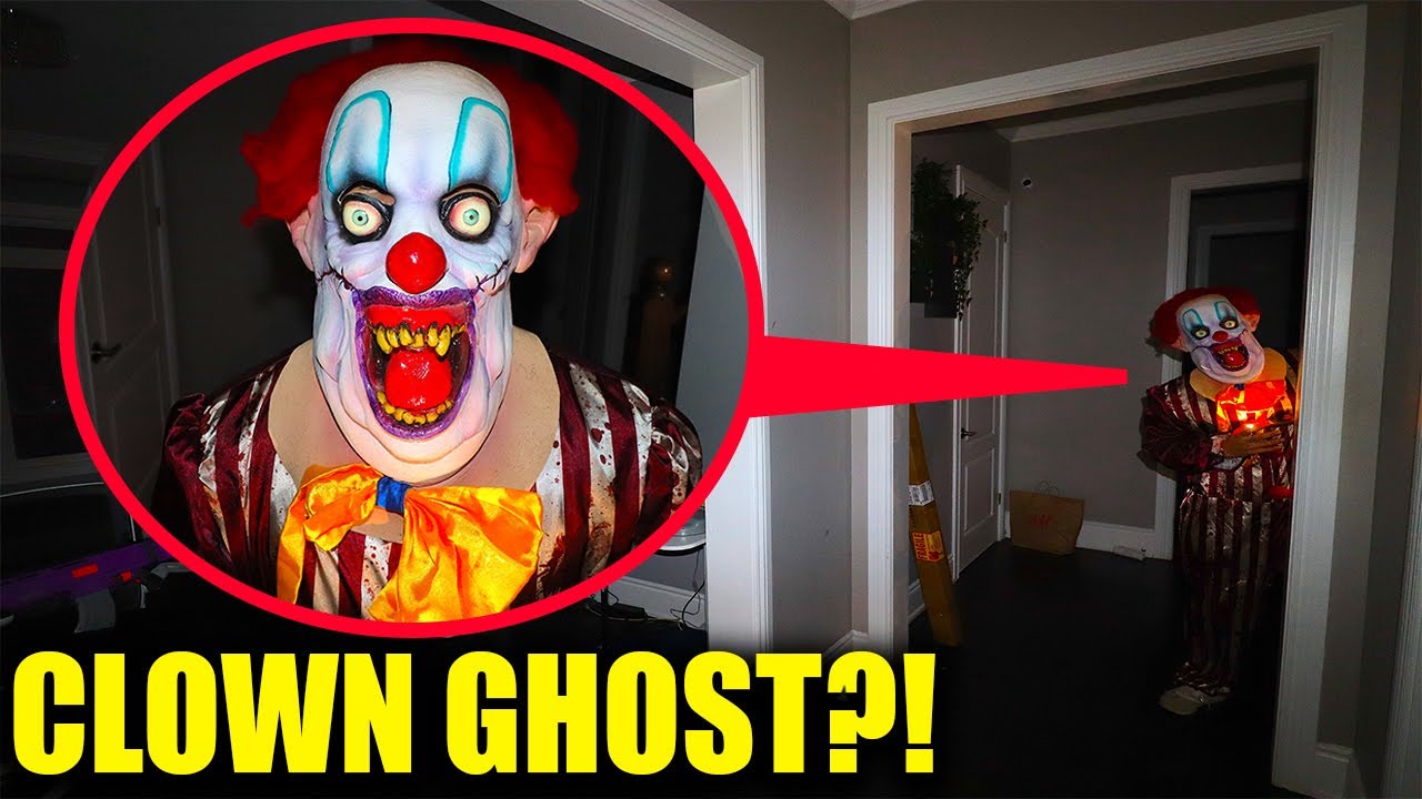 THIS CLOWN GHOST CAME TO OUR HOUSE AND HAUNT US!! (SCARY) - YouTube