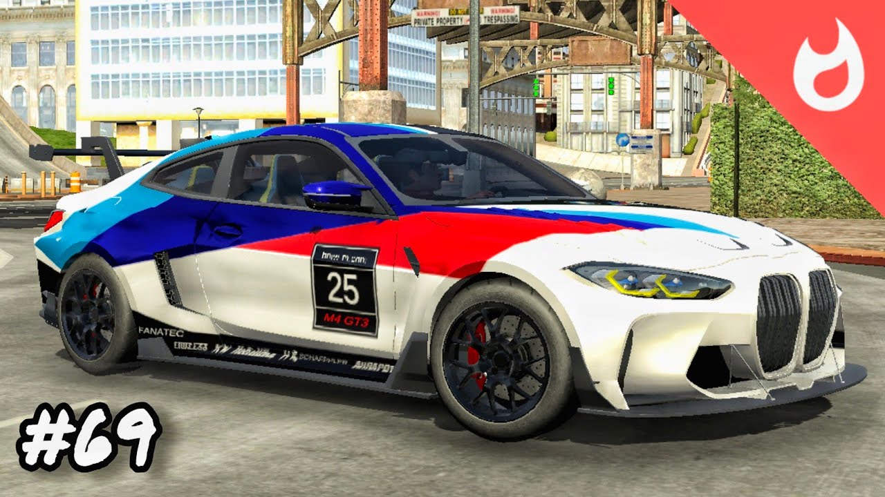 BMW M4 GT3, BMW M Motorsport design in Car Parking Multiplayer - YouTube