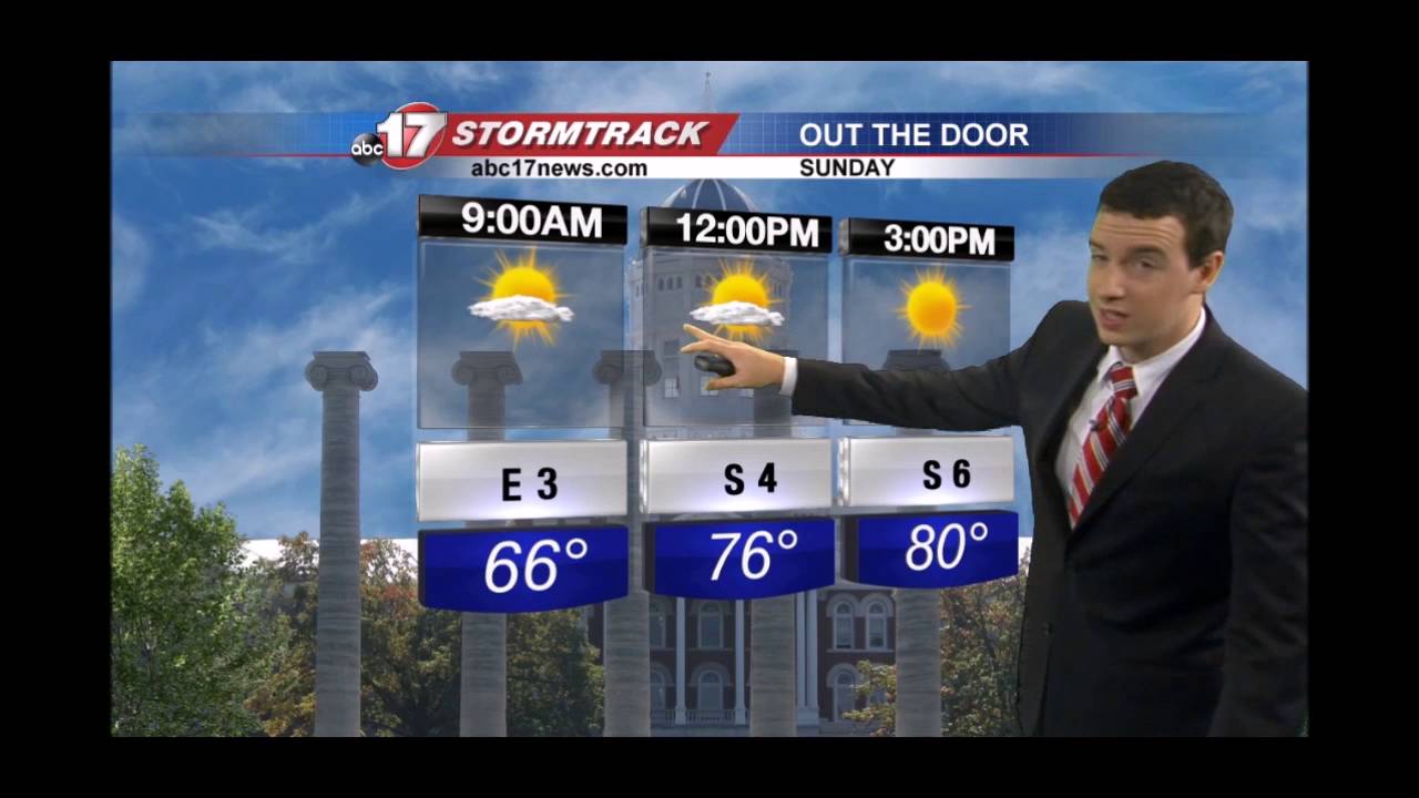 Meteorologist David Dickson Full Weather Reel - YouTube