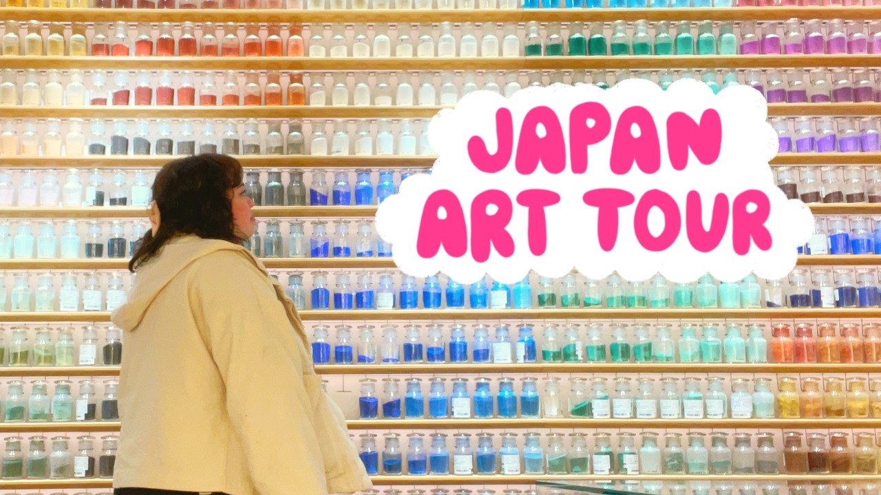JAPAN ART TOUR ｡.｡:+* visiting art museums, art stores & stationary ...