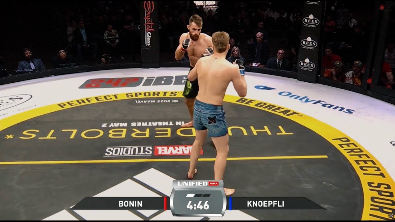Unified 61 Prelims: Leo Bonin vs Justin Knoepfli - YouTube