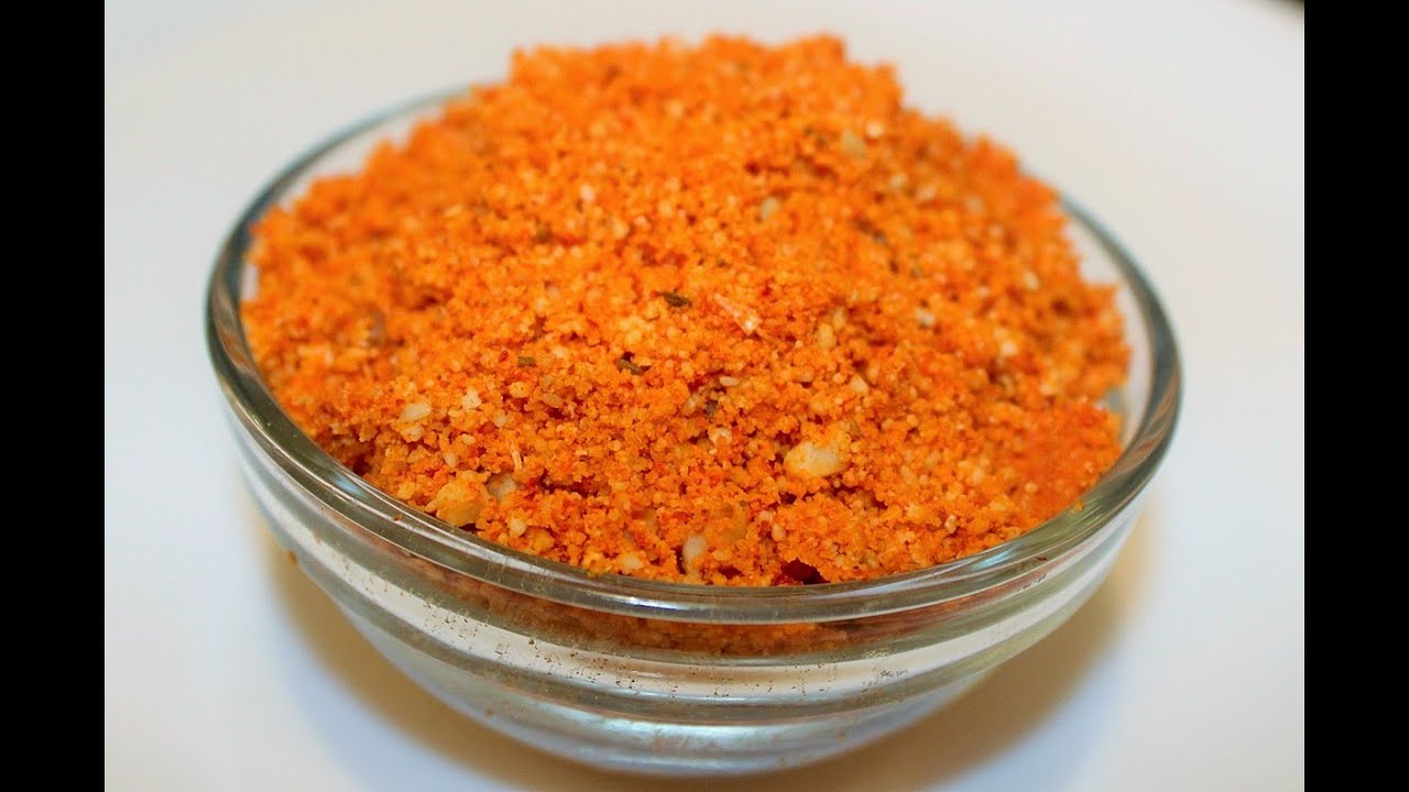 Peanut Chutney Powder Recipe/ Dry Chutney Powder/ Vada Pav Chutney ...