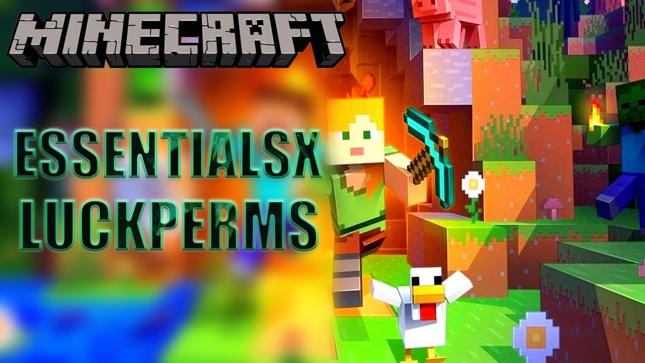 ESSENTIALSX & LUCKPERMS - CREARE UN SERVER MINECRAFT DA 0 - YouTube