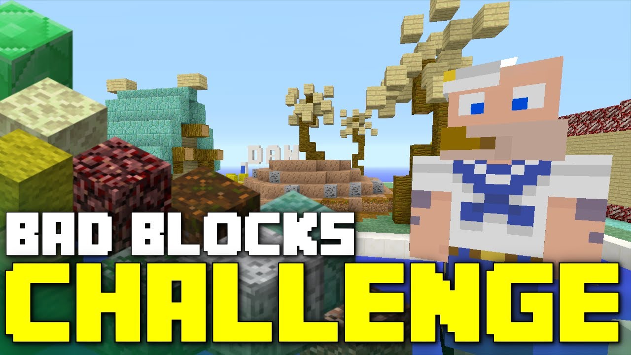 Minecraft Xbox: The BAD BLOCKS Challenge! Build Battle w/ Mason! - YouTube