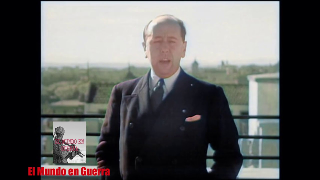 Gil-Robles tras la Insurrección de 1934 [RESTAURADO] [60FPS] - YouTube