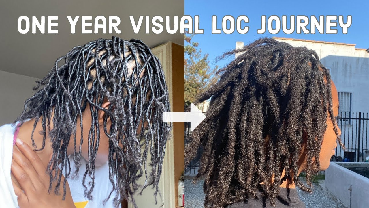 One Year Locd | One Year Visual Loc Journey | My Personal Growth 🌱 ...