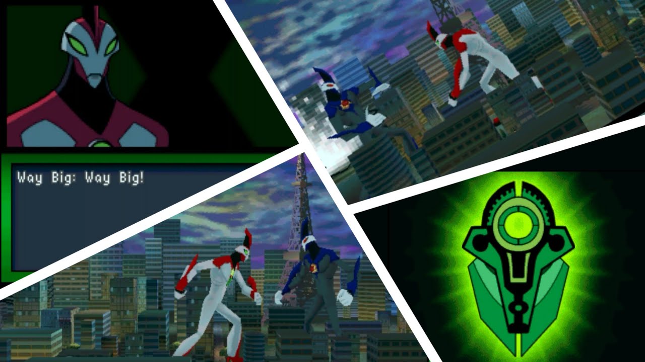 Way Big vs Evil Way Big Ben 10: Ultimate Alien - Cosmic Destruction ...