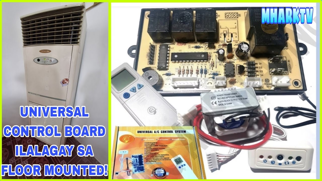 How to install universal control board in floor mounted? | MHARKTV ...