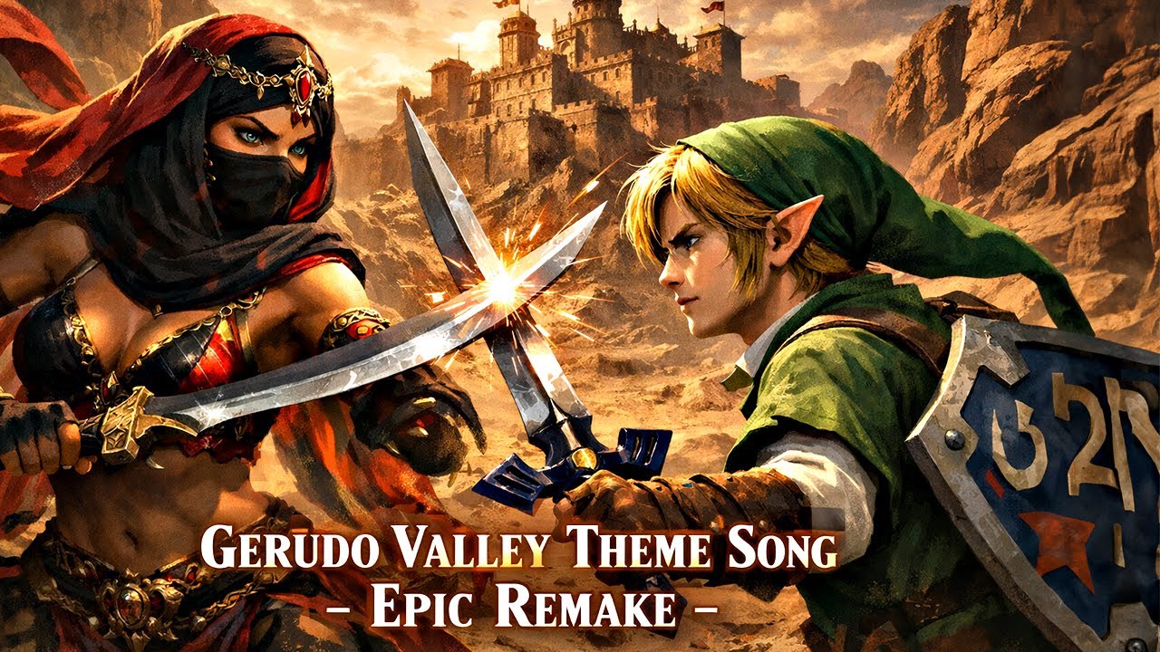 Gerudo Valley Epic Remake | Immersive Cinematic Battle Music for Gaming ...