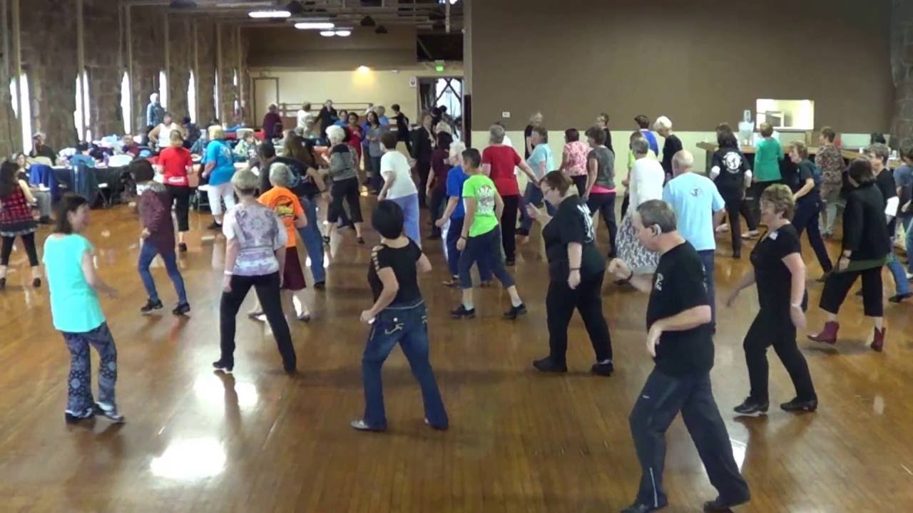 DANCE WITH WOLVES Line Dance Ira Weisburd Benicia California 2016 - YouTube