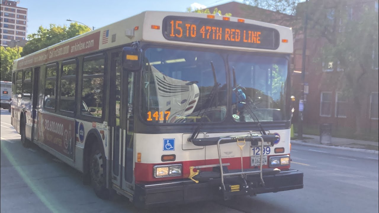 CTA Bus Ride 15 Jeffrey Local From 57th/Stony Island To 47th/Red Line ...