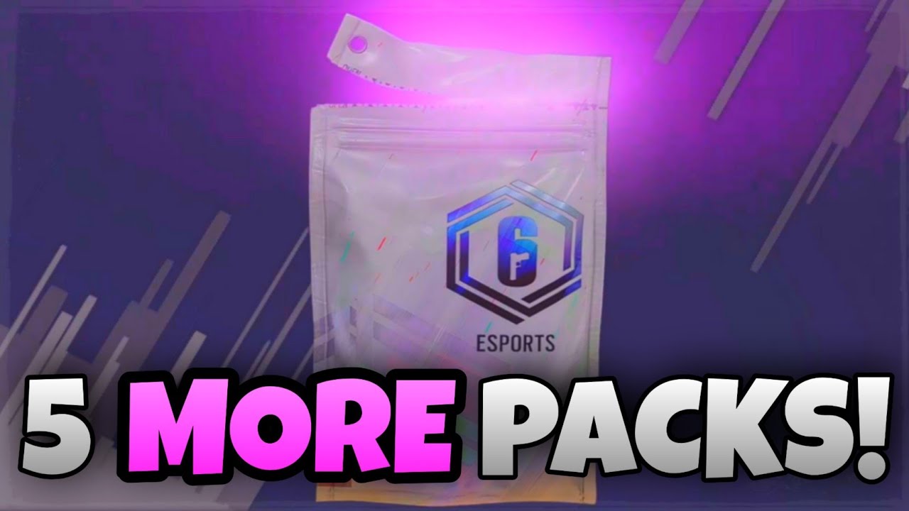 Opening 5 MORE Esports Packs! Rainbow Six Siege - YouTube