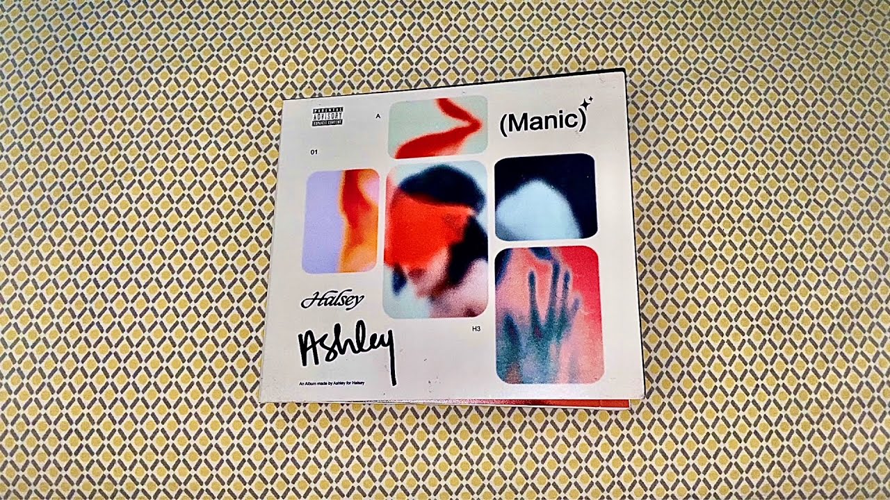 Halsey - Manic (Signed by Ashley CD Unboxing) - YouTube