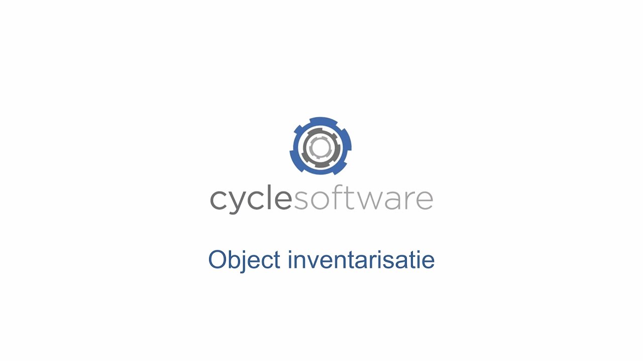 CycleSoftware Handleiding - Object inventarisatie - YouTube