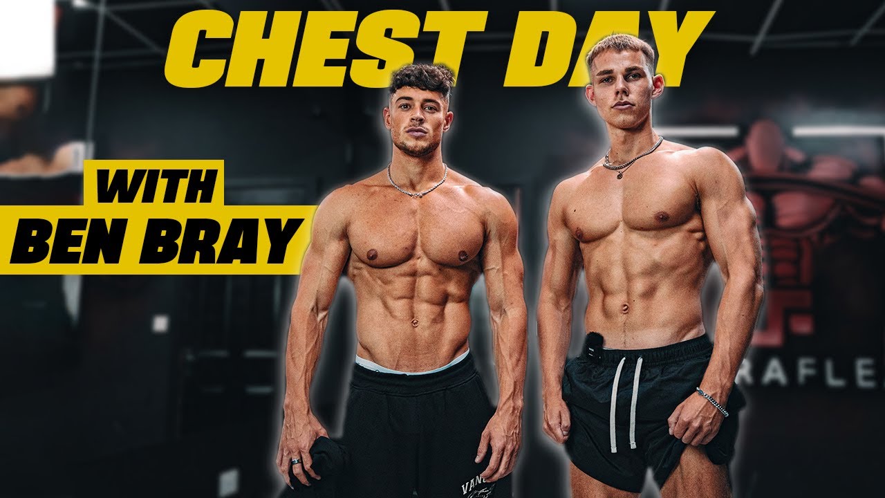 MOST INTENSE CHEST SESSION! Training with Ben Bray - YouTube