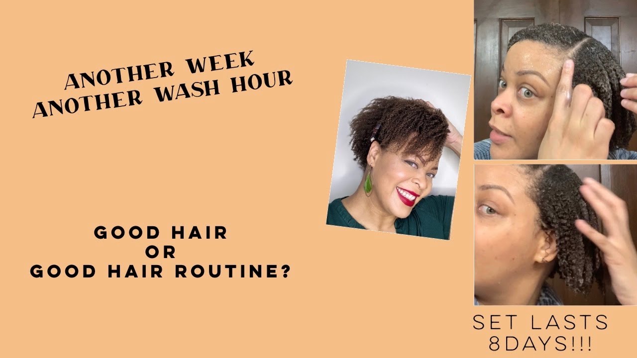 Good Hair or Good Hair Routine? - Natural Hair Wash Day Routine - Wash ...