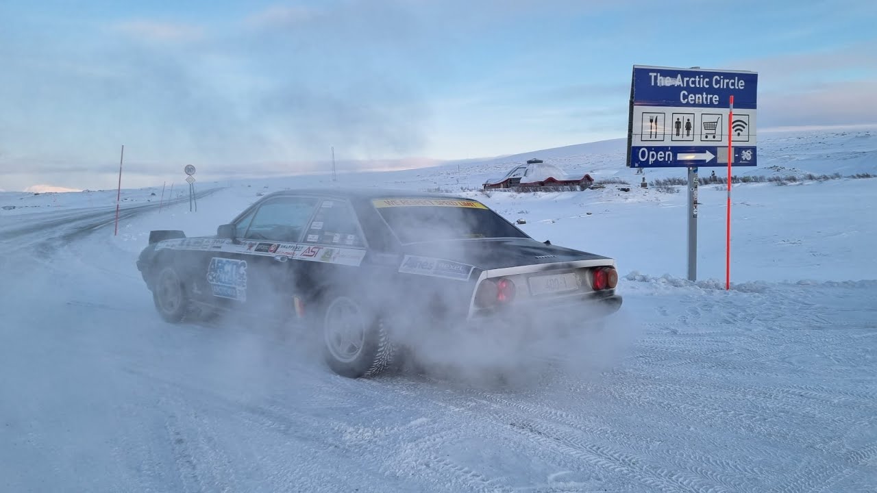 Arctic Challenge Tour 2024 Ferrari 400 i team Belgium Driver Raf ...