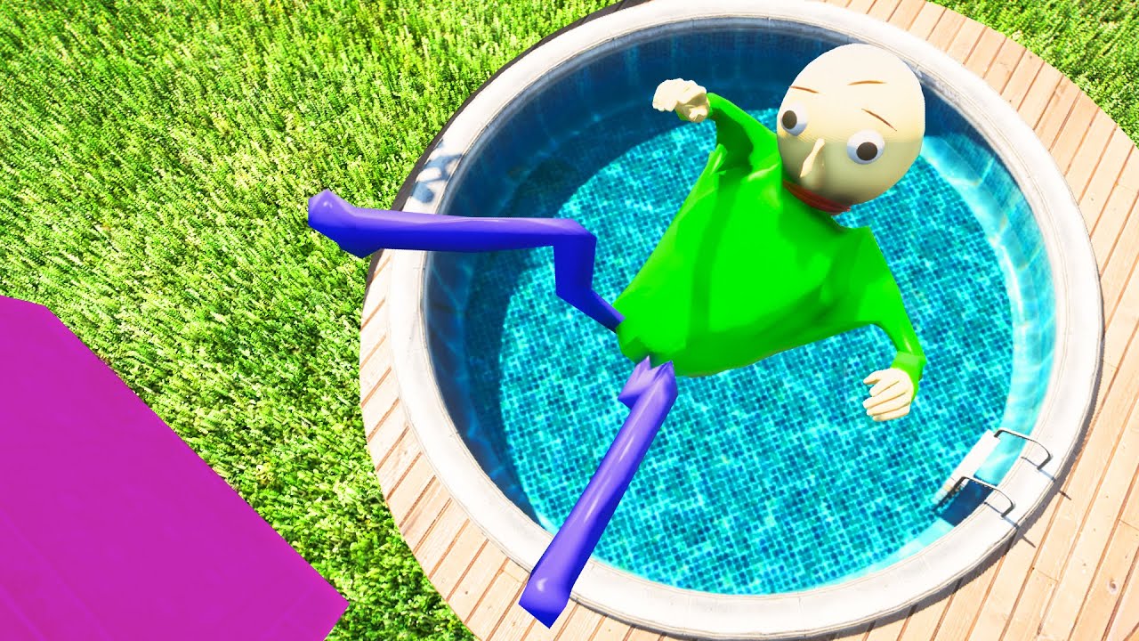 GTA 5 Fails Ragdolls Baldi's Basics ep.3 - YouTube