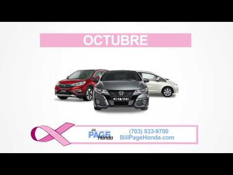 Bill Page Honda Breast Cancer Awareness