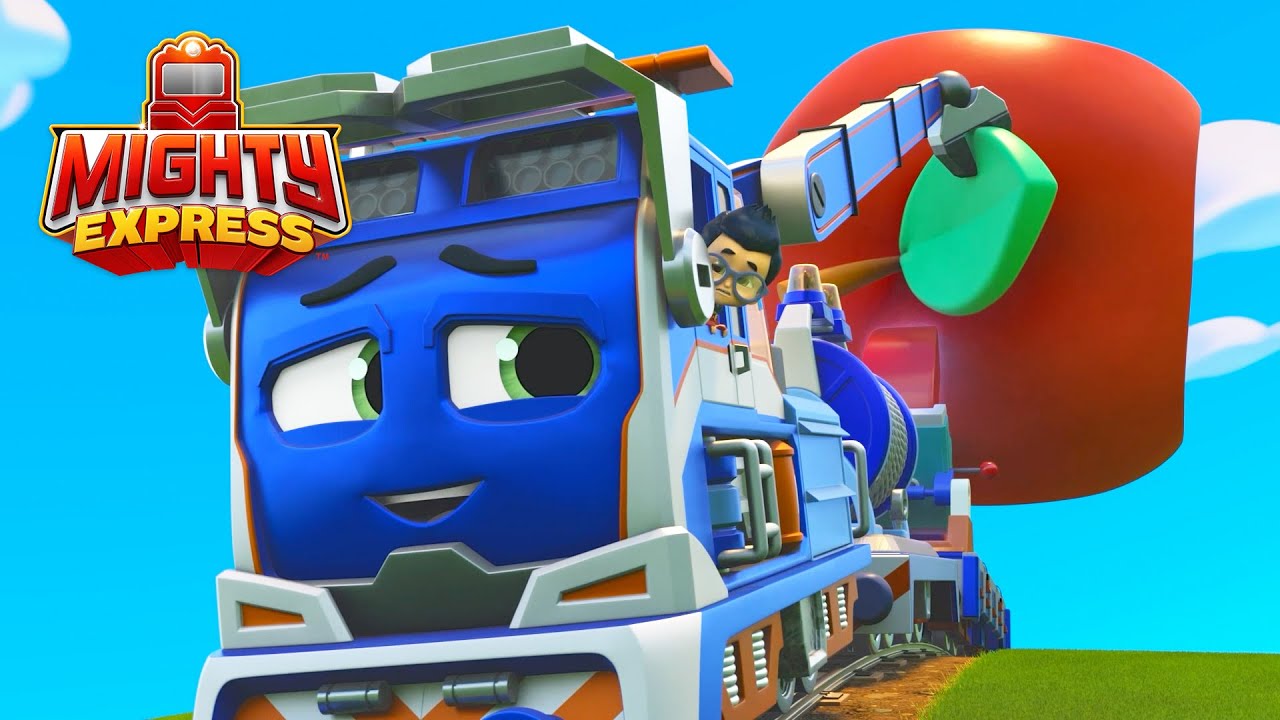 Milo and the Giant Magnet 🧲 | Mighty Express Clips | Cartoons for Kids ...