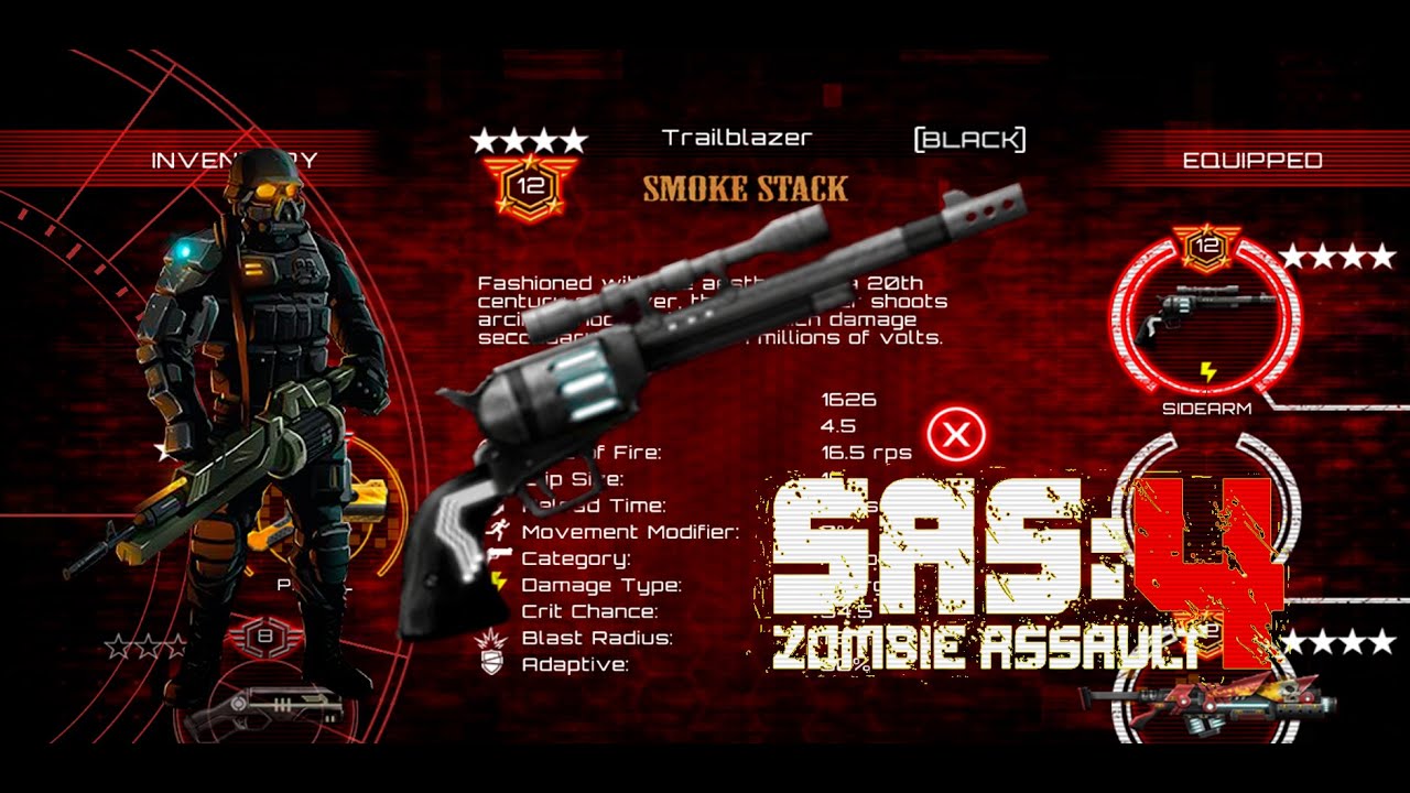 SAS:4 DEMOSTRACION TRAILBLAZER SMOKE STACK [BLACK] FULL MAXIADA,12/4 ...