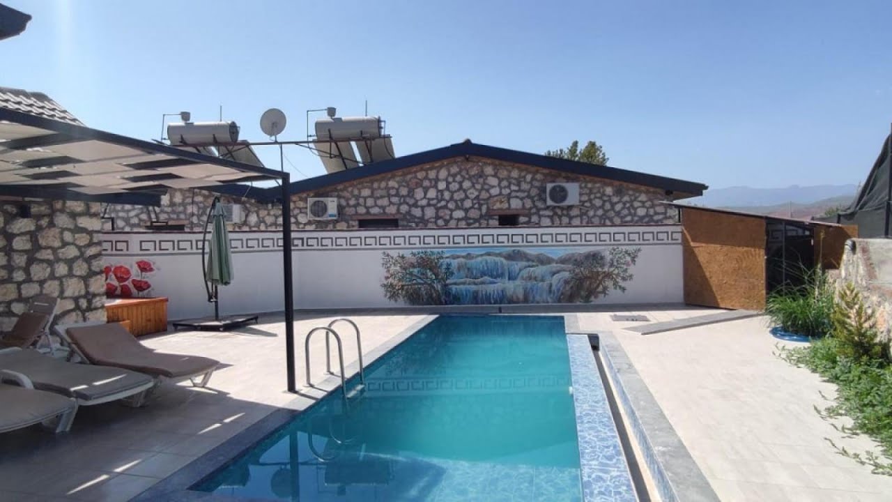 Secluded Villa with Private Pool in Seydikemer, Fethiye, Turkey - YouTube