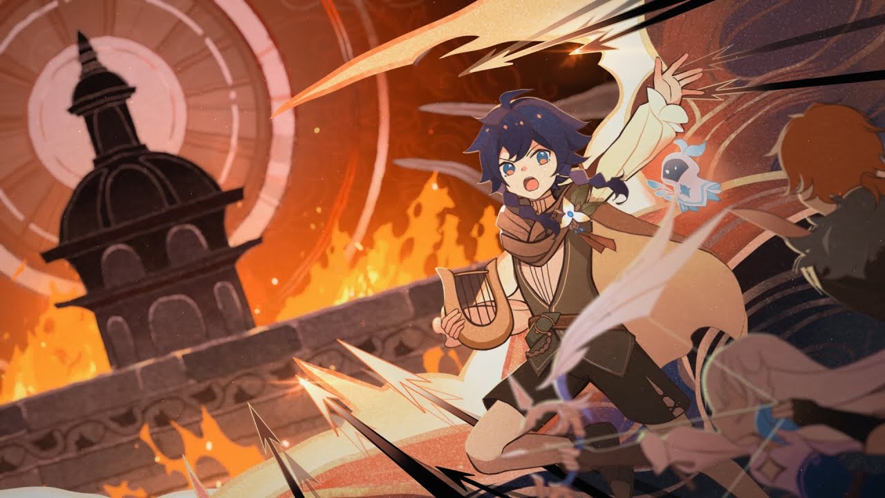 Venti Story Quest - Barbatos Story Quest - Cinematic Cutscene - Genshin ...
