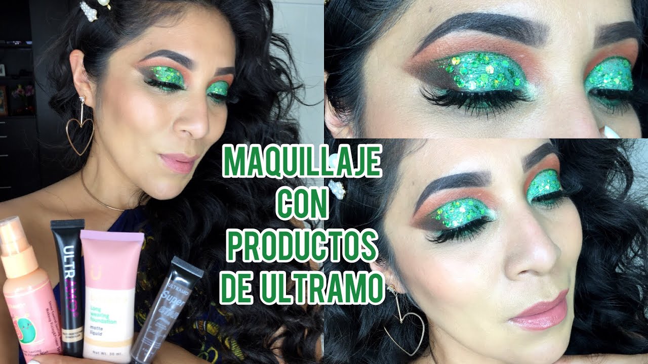 Probando productos de Ultramo Maquillaje verano nocturno/ Makeup ...