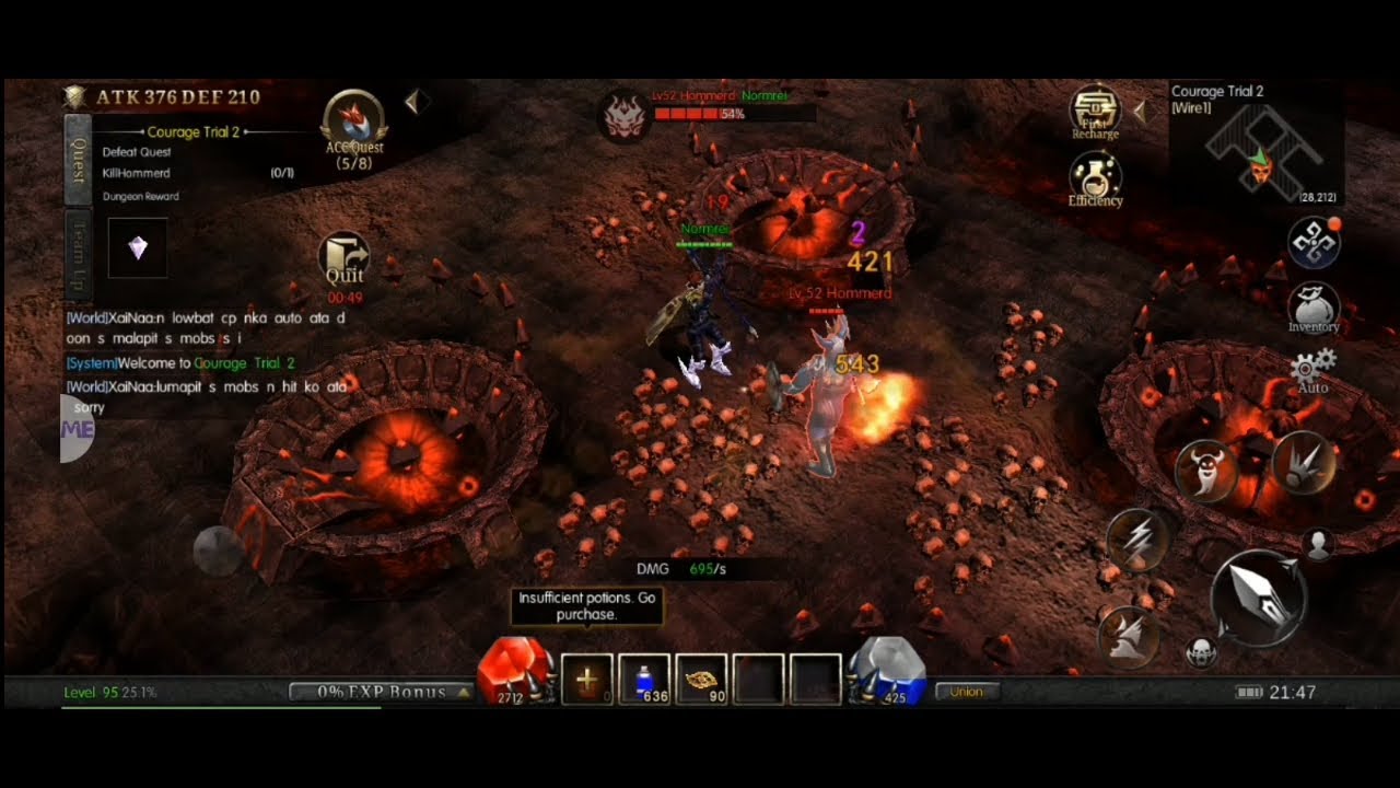 Courage Trial | Mu Monarch SEA | Mu Online Mobile - YouTube