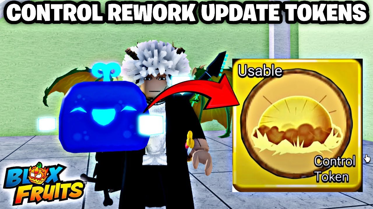 Blox Fruits New Control Rework Tokens! Control Rework Update Blox ...