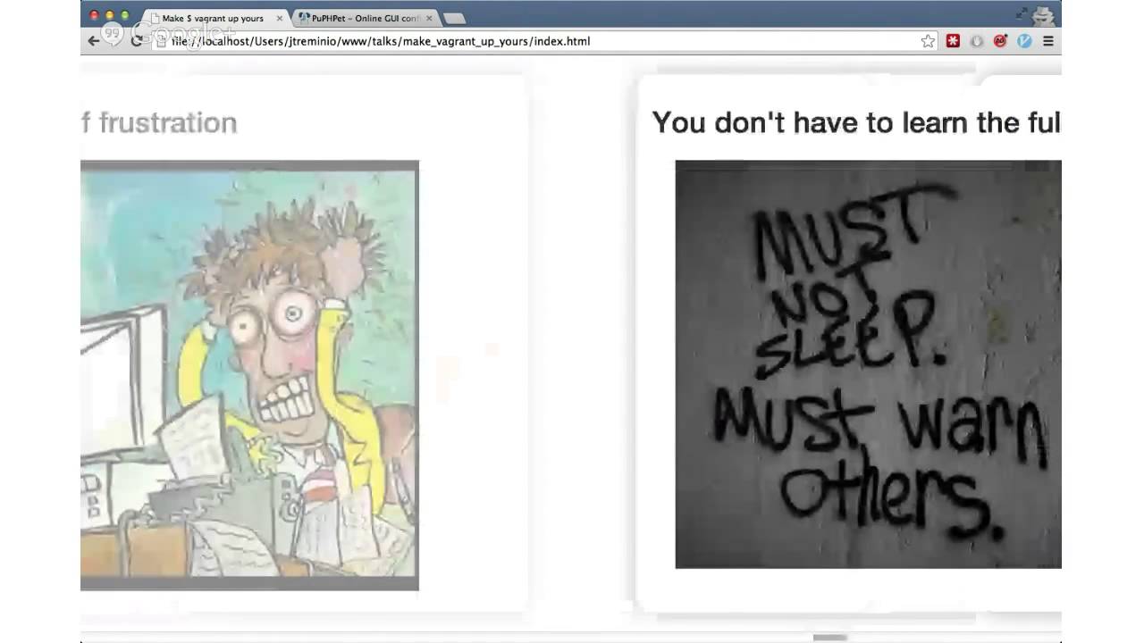 Vagrant + PuPHPet con Juan Treminio - YouTube