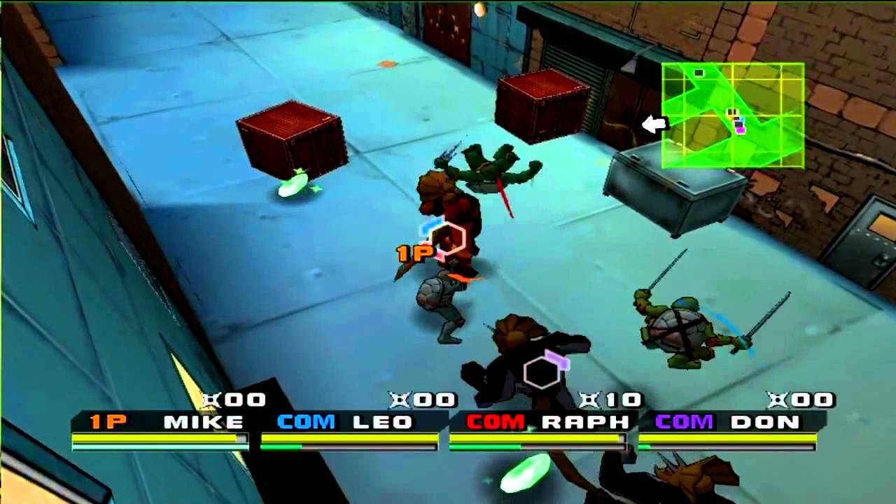 Dolphin Emulator Teenage Mutant Ninja Turtles 3 - Mutant Nightmare (100 ...