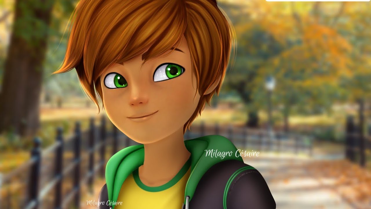 Miraculous Spedeedits ll Adrien as Andy (#ghostforce) - YouTube