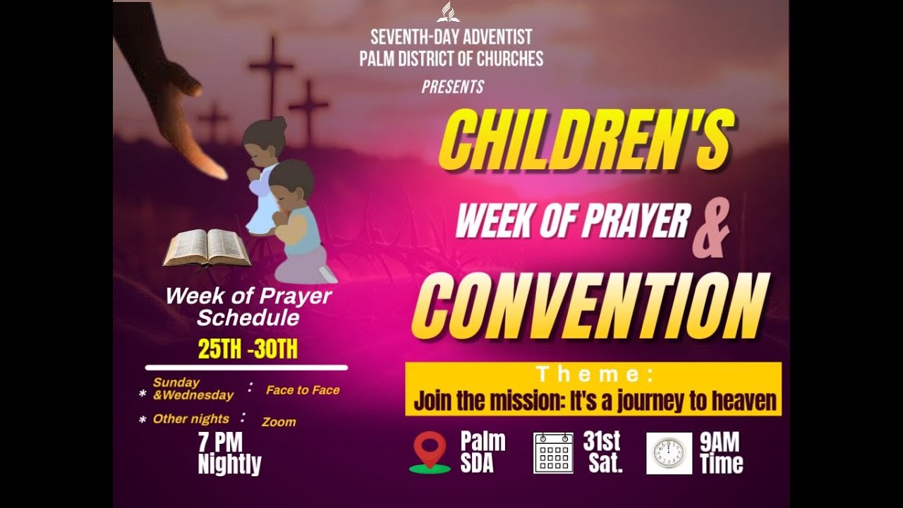 Palm SDA Church | Children Week of Prayer | 27 May 2025 - YouTube