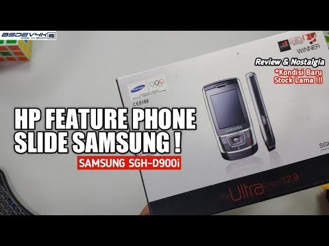 HP SAMSUNG SGH D900i SLIDE PHONE - REVIEW DAN NOSTALGIA !