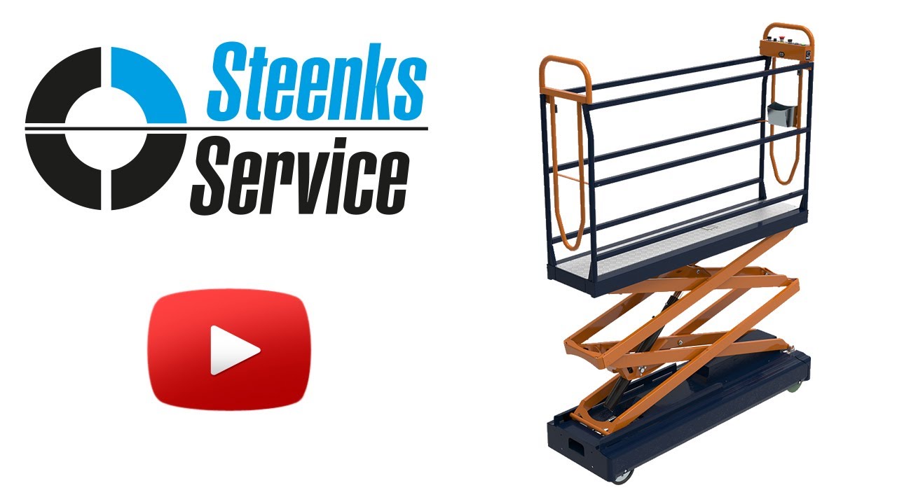 Pipe rail trolley Benomic S350 2 scissor | Benomic S-Line piperail ...