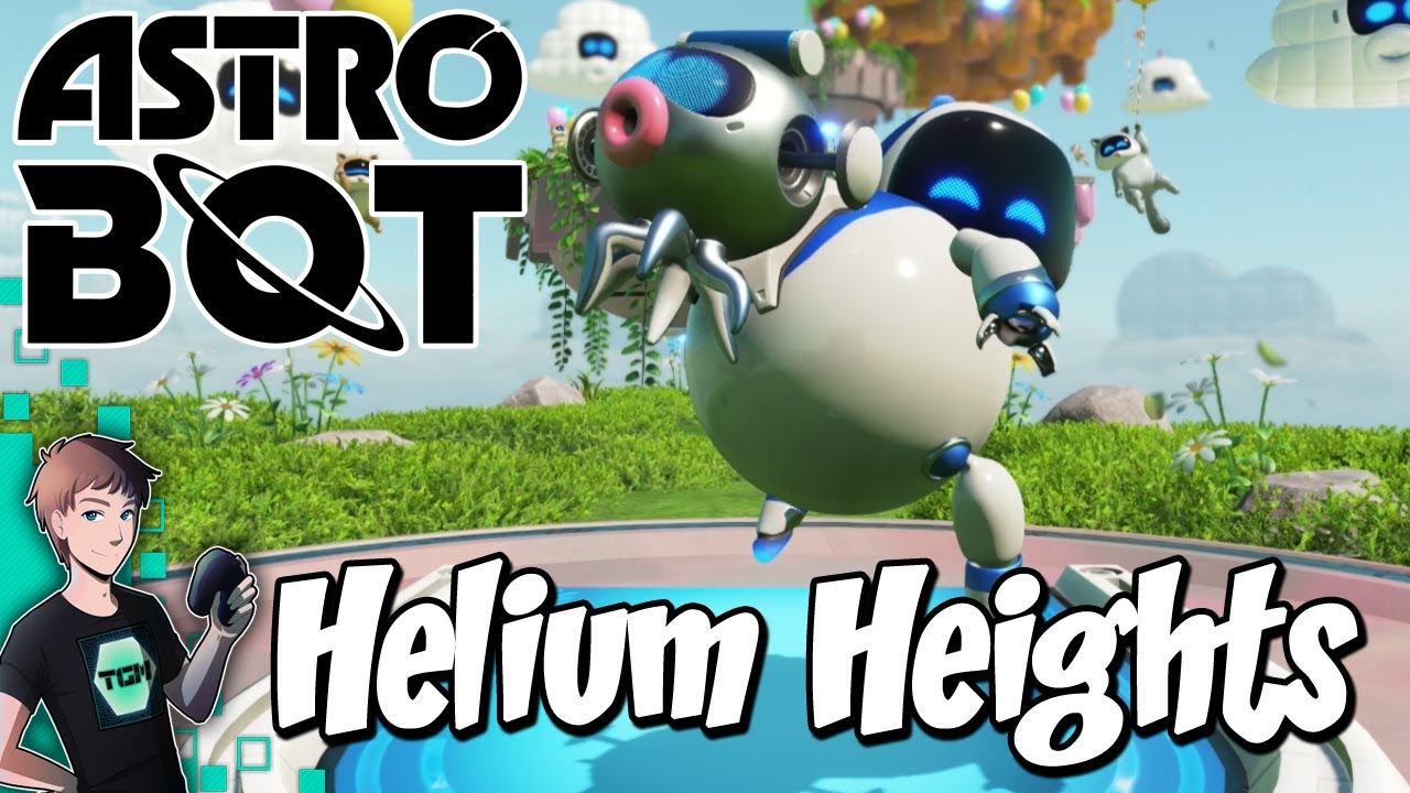 ASTRO BOT DLC Level - Helium Heights - YouTube
