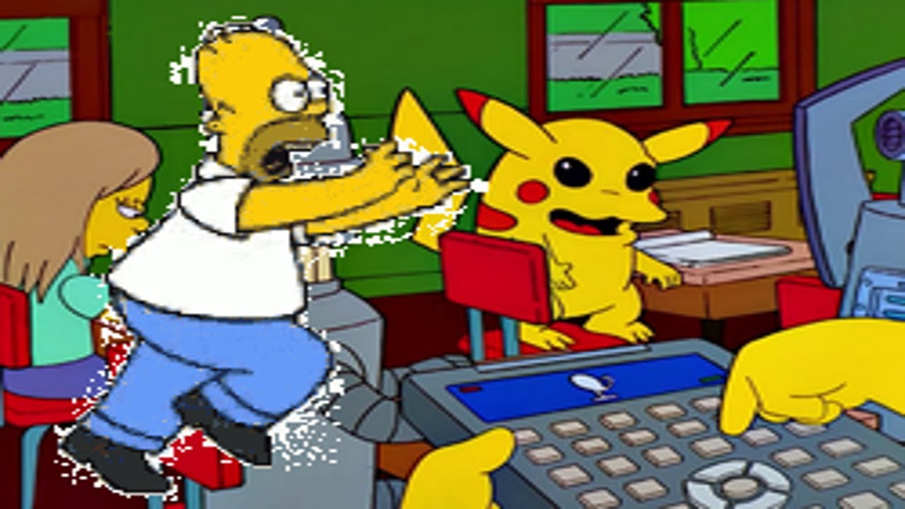 Awesome Homer Simpson Pokémon Parody - YouTube