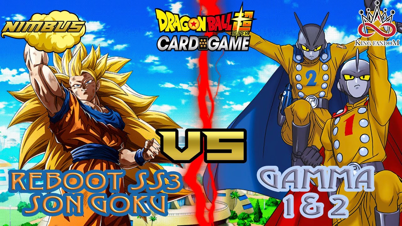 KING FANDOM LOCALS ~ Blue Reboot SS3 Son Goku VS Blue/Green Gamma 1 & 2 ...