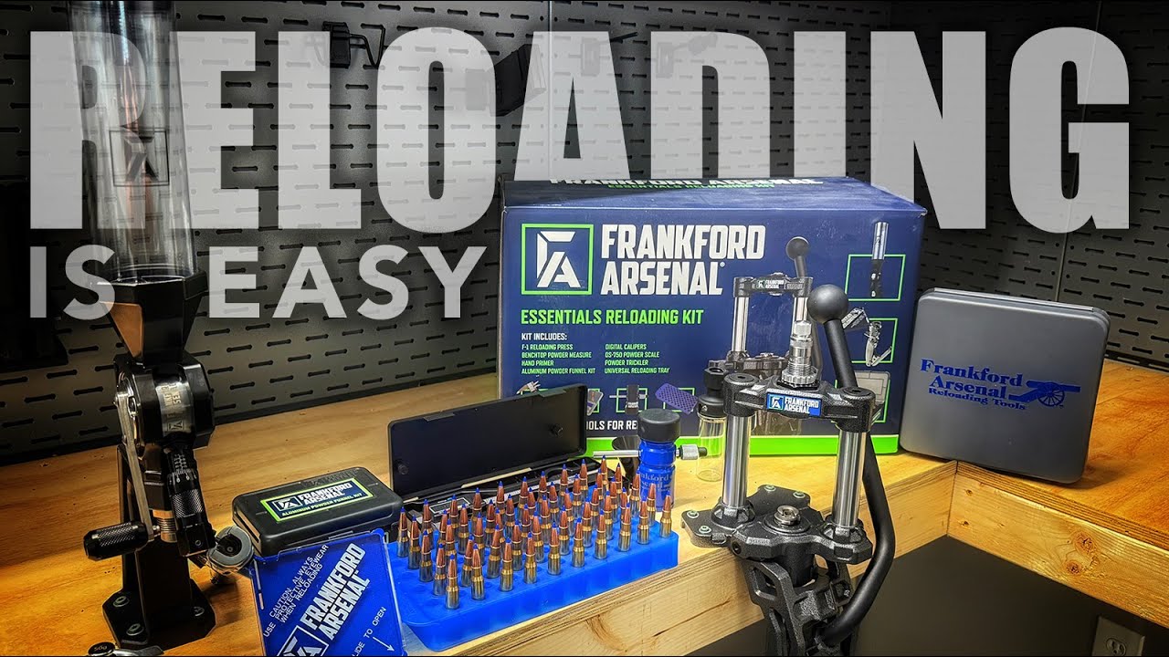 ALL-IN-ONE Reloading Kit - Frankford Arsenal Essentials Reloading Kit ...