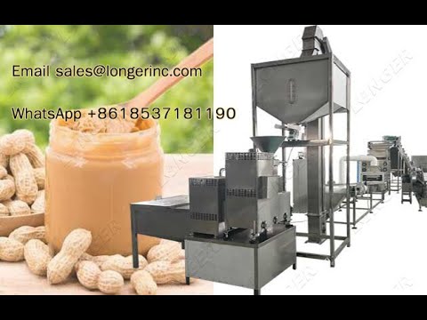 Peanut Butter Processing Plant|Machines For Making Peanut Butter ...